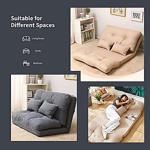FIVFNGC Living Room Comfortable Modern Sofa Bed/Foldable Bed,House to Live in Bedroom Couch, Small Space Pull-Out Loveseat Sofa