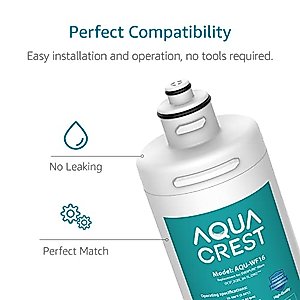 AQUA CREST OCS2 Under Sink Water Filter, Replacement Cartridge for Everpure OCS2, 2CB5, 2H-L, 2CB-GW, ADC, OW2-Plus, EV9618-02, EV9634-26, EV9634-01, EV9617-05, Aquverse A100, NSF/ANSI 42 Certified