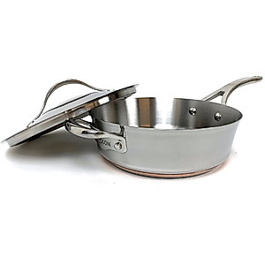 Anolon Nouvelle Stainless Steel Cookware Pots and Pans Set, 11 Piece