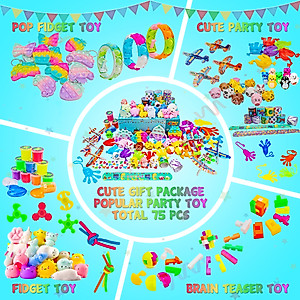 Party Favors Toy for Kids, Treasure Box Prizes for Classroom, Birthday Party, School Classroom Rewards, Carnival Prizes, Pinata Fillers, Treasure Chest, Goodie Bag Stuffers for Boys Girls 4-8-12