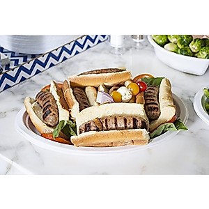 Chinet Premium Paper Platters, 12-Count Package (Pack of 12)