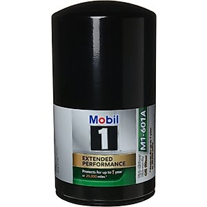 Mobil 1 Oil Filter, Extended Performance, Canister, Screw-On, 8-1/8 in Tall, 1-1/2-16 in Thread, Steel, Black, Ford Fullsize Truck 1995-2003, Each