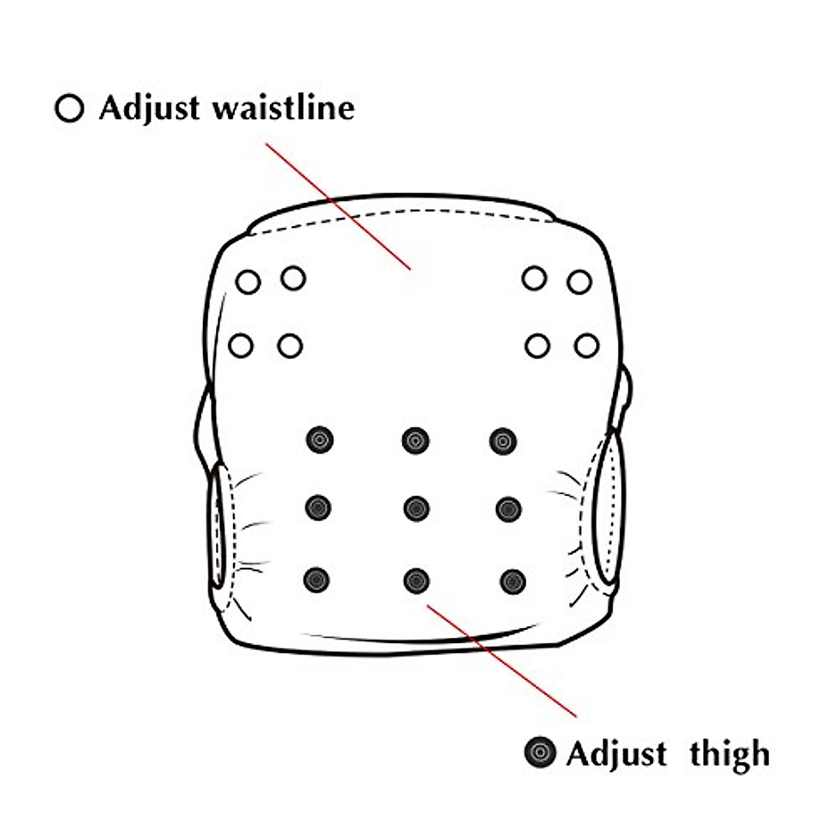 ALVABABY Swim Diapers 2pcs Reuseable Adjustable or Baby Gifts & Swimming Lessons DYK39-40 Small (Pack of 2)