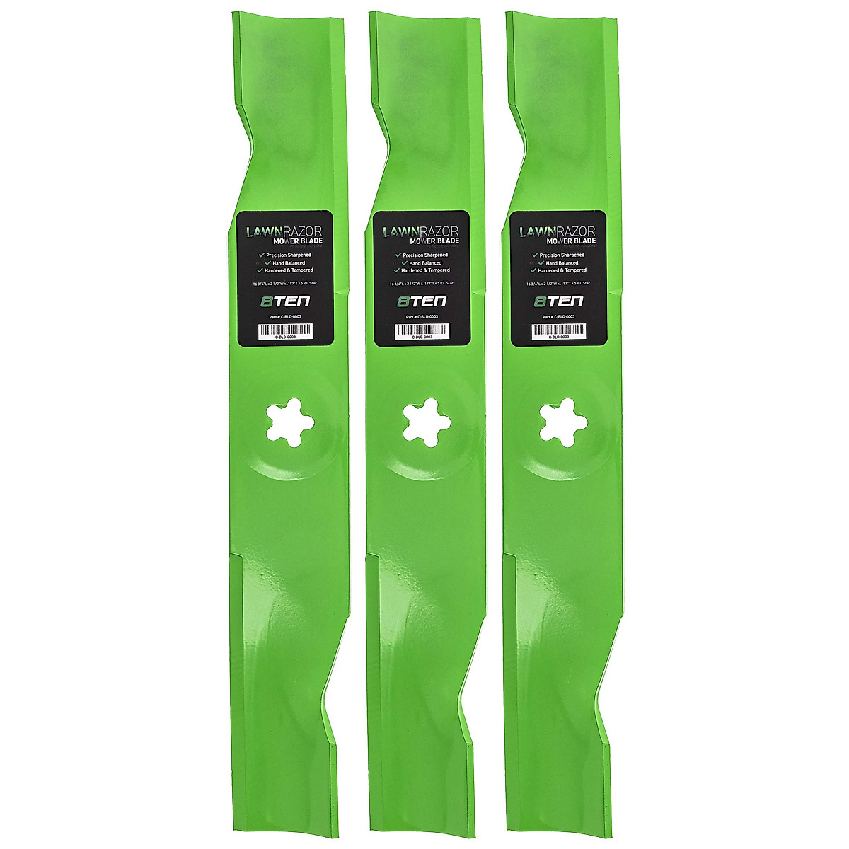 8TEN Deck Rebuild Kit for Husqvarna AYP 48 Inch Z4822 Z4824 Blade Spindle Belt