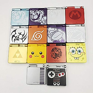 Repair Housing Shell Case Replacement for Nintendo Gameboy Advance SP GBA SP Silver