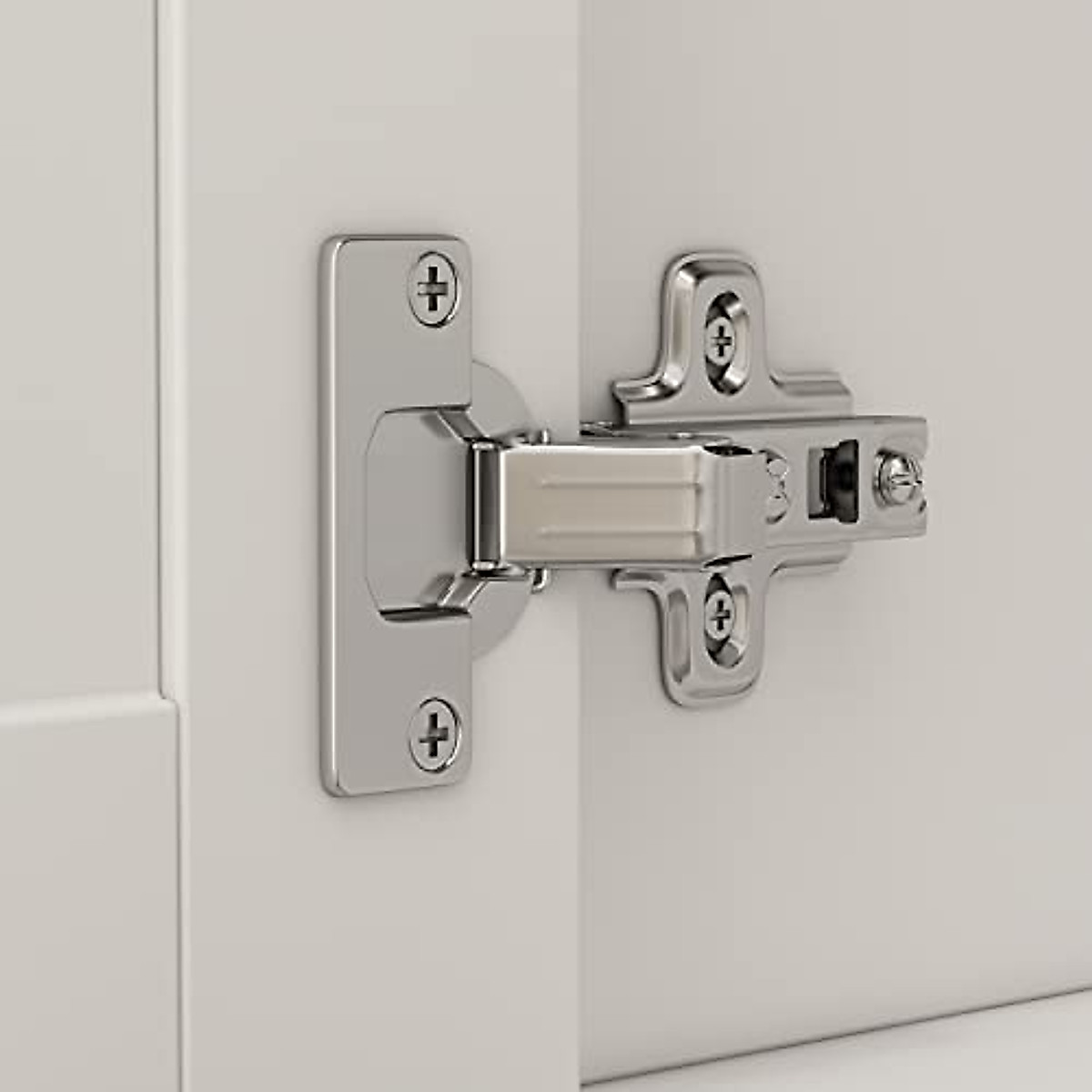 ECACAD Wardrobe Armoire with Mirror, 5-Tier Shelves, 2 Drawers, 2 Hanging Rods and 4 Doors, Wooden Closet Storage Cabinet for Bedroom, White (63”W x 19.7”D x 70.9”H)