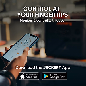 Jackery Solar Generator 300 Plus Portable Power Station with 40W Book-sized Solar Panel, 288Wh Backup LiFePO4 Battery, 300W AC Outlet, Only 5KG for RV, Outdoors, Camping, Traveling, and Emergencies (Renewed)