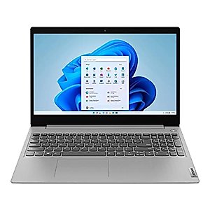 Lenovo 15 Laptop, 11th Generation Intel Core i3-1115G4, 8GB RAM, 256GB SSD, 15.6-inch HD Touch Screen Display, Windows 11, 802.11ac, Bluetooth, HDMI, Platinum Grey, W/ Silmarils Accessories