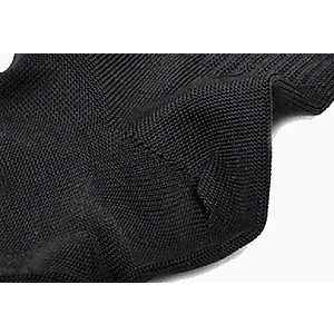 Socks Knee High Basketball Socks Men Long Soccer Hockey Baseball Athletic Hose (New Black)