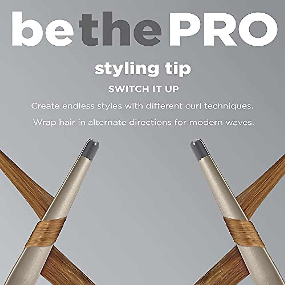 INFINITIPRO BY CONAIR Tourmaline Ceramic 1-Inch to 1/2-Inch Curling Wand, Tapered wand produces beachy waves