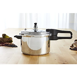 IMUSA 7 Quart Stovetop Aluminum Pressure Cooker with Safely Valve