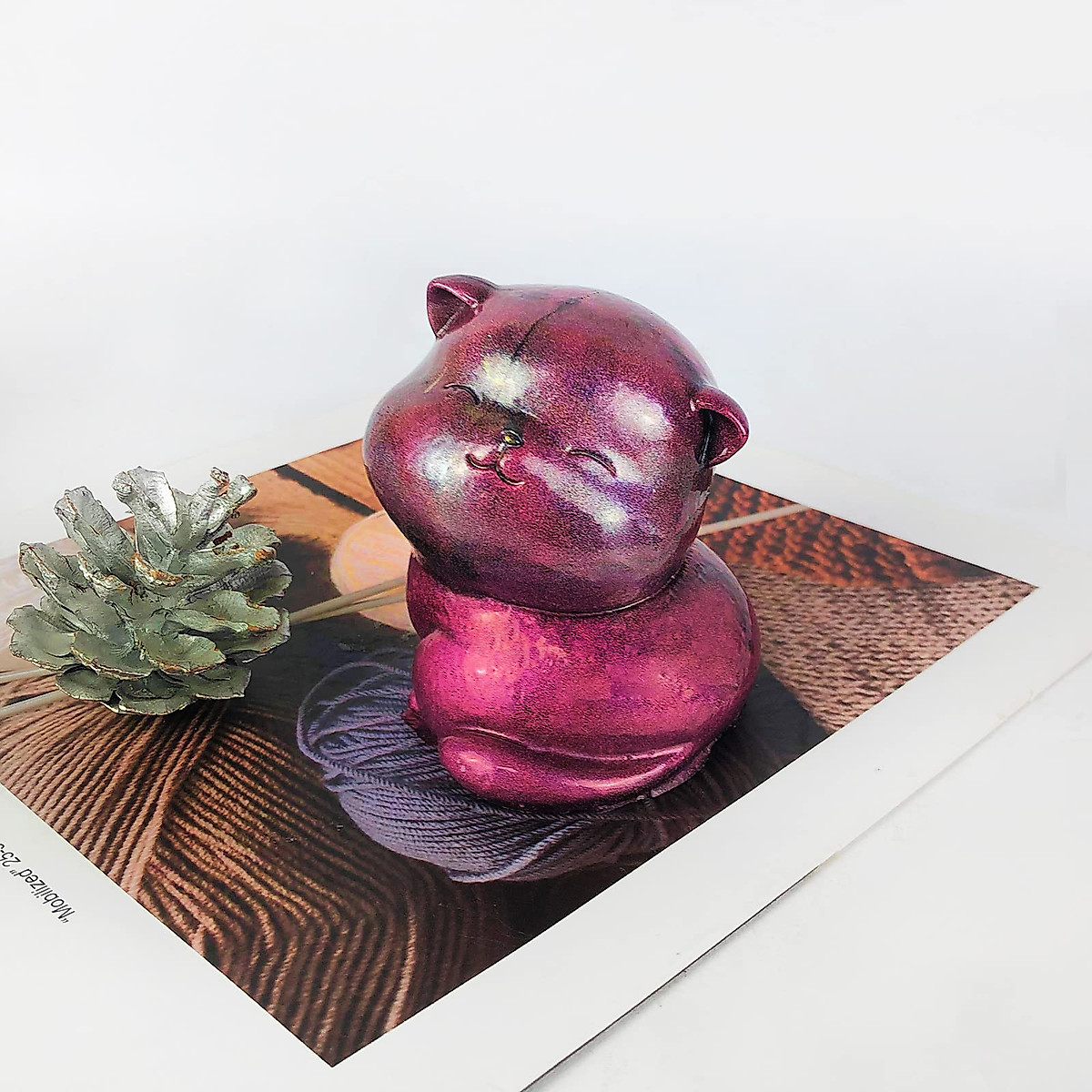 LIANXUE Small Cat Resin Molds 3D Animal Silicone Candle Moulds Handmade Crafts Resin Casting Molds DIY Decorating Art Tools Silicone Rubber