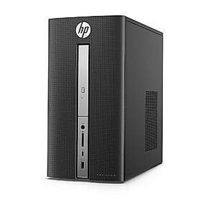 New HP Pavilion Desktop Computer 570, Intel Core i5-7400, 8GB RAM, 128SSD and 1TB HD, Windows 10