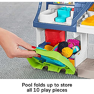 Fisher-Price Little People Toddler Playset Friends Together Play House Interactive Learning Toy with Smart Stages for Ages 1+ Years
