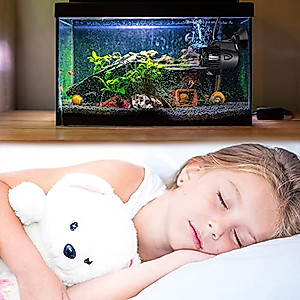 Zhengmy 4 Pcs 800 GPH Aquarium Circulation Pump with Magnetic Suction Base 360 Degree Rotating Wave Maker Submersible Powerhead Wavemaker for 20 - 100 Gal Freshwater Saltwater Fish Tank