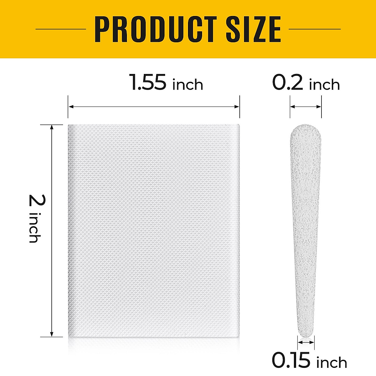 Zonon 32 Pieces Door Corner Seal Weatherstripping Exterior Door Frame Seal Draft Stopper Adhesive Corner Pads for Weather Stripping and Draft Protection (White)