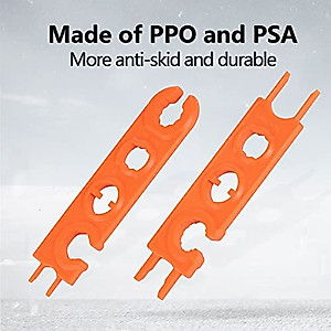 ELFCULB 2Pair Solar Spanner Wrench for Solar Connectors, Tool Kit Assembly Disconnect Removel Spanner for Solar Panel Connector PV Extension Cable Wire Kit