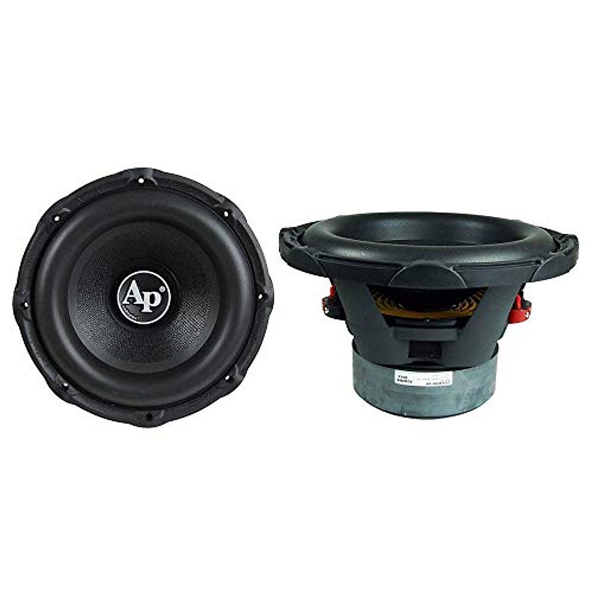 Audiopipe TXX-BD2-12 12 Inch High Performance 1500 Watt Max Power Car Audio Subwoofers with Dual 4 Ohm Voice Coil (2 Pack)