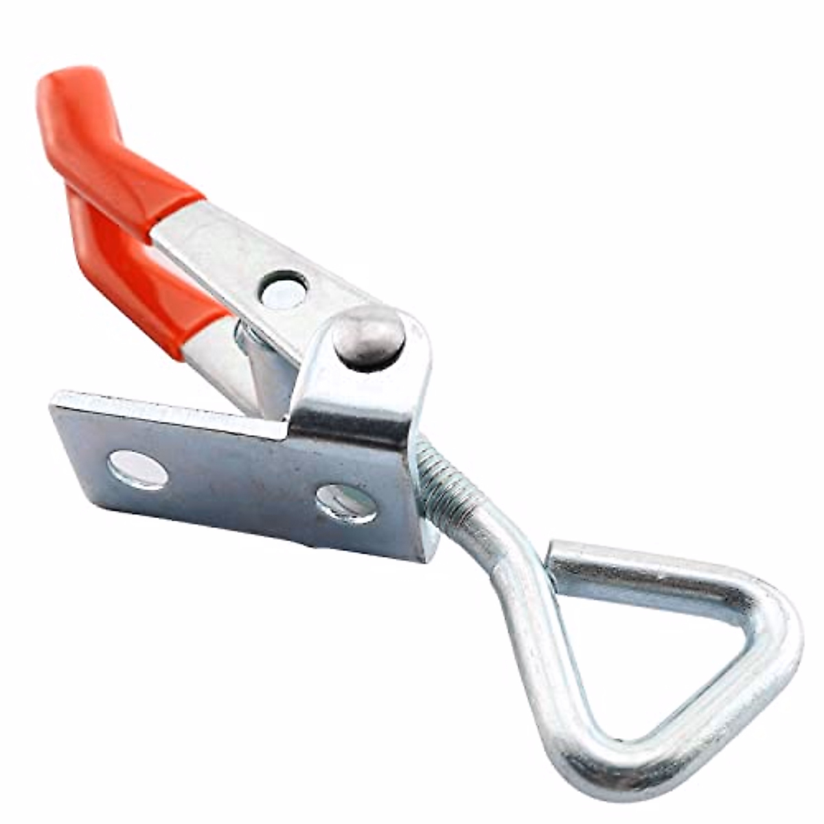 4PCS Latch Catch Cabinet Boxes Handle Toggle Lock Clamp Hasp Silver 4001