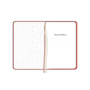 Southworth Medium Case Bound Journal, 5.5" x 8.25", Boho Mystical Pink, Premium 28 lb/105 gsm Paper, 160 Lined Sheets (91388)