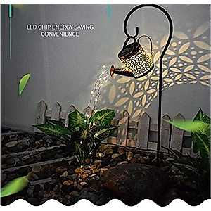 NAXIAOTIAO Star Shower Solar Lights for Garden Firefly Bunch Lights Waterproof Waterfall String Lights,Outdoor Garden Fairy Light Decor Home Path Patio