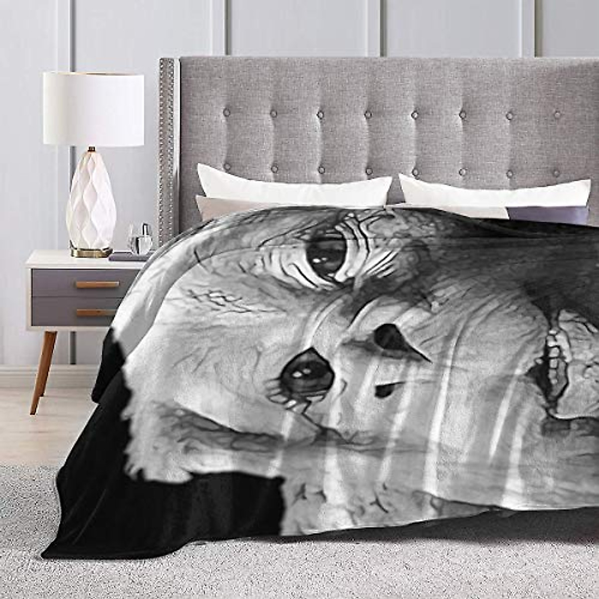 Bzdmly Eppedtul Falkor The Luck Dragon from The Neverending Story Design Ultra-Soft Micro Fleece Blanket 60"" x50