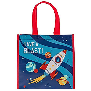 Stephen Joseph, Medium Recycled Gifts Bags, Gift Bag with Handles, Kids Gifts Bag, Reusable Gift Bag, Birthday Party Gift Bag, Shopping Bag