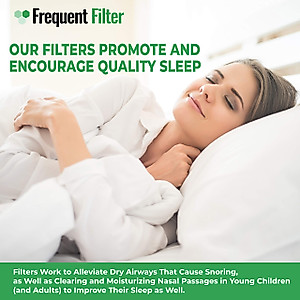 Frequent Filter Compatible Vicks, Kaz, Protec, Cool Mist Humidifier Replacement Model WF2 & PWF2 Filter | Pack of 4 | Germ-Free Wicking Filters for Starry Night Humidifiers. New 2022 Upgraded Model