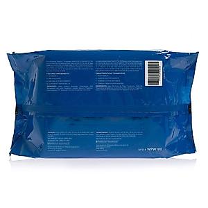 McKesson StayDry Disposable Wipe - Large Adult Body and Incontinence Washcloths with Aloe and Vitamin E, Alcohol-Free, 100 Wipes Per Pack