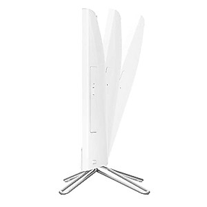 HP 2021 All-in-One Desktop Computer, 23.8" Full HD Touchscreen, 11th Generation Intel Core i5-1135G7 Processor, Intel Iris Xe Graphics, 32GB RAM, 1TB SSD, Webcam, DVD-RW, Windows 10 Home,White