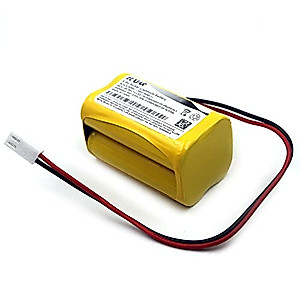 elxjar (5-Pack) 4.8V 800mAh Ni-CD Battery Pack Replacement for Astralite 20-0001 Day-Brite A15032-1 CXL6VBXT CXXL3GW, Lithonia A15032-1 Osi OSA004 Powersonic A150321 Emergency Exit Light