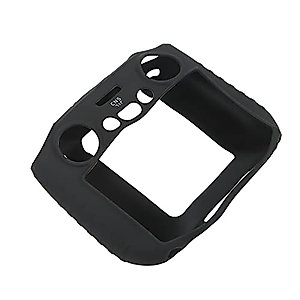 Silicone Cover for Drone Controller, Nonslip Texture for Drone Controller, Silicone Protective Case Reinforcing Rib Design Antidrop Dustproof for (Black)