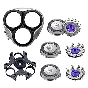 Full Set of Replacement Shaver Head for Philips Norelco AT830, AT875, AT880, AT895, AT920, AT921, AT940, PT870, PT920, PT925