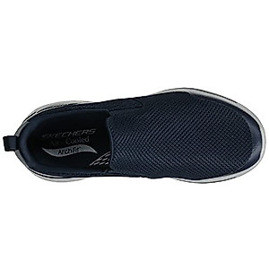 Skechers Men's Gowalk Arch Fit-Athletic Slip-On Casual Loafer Walking Shoe Sneaker, Navy/Grey, 9