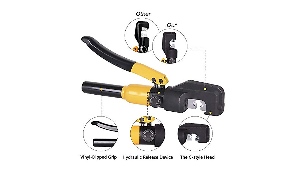 HYCLAT 10 Tons Hydraulic Crimping Tool for Efficient Crimping