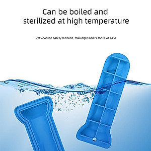 Large Ice Cube Mold for Cocktails, Whiskey, Coffee, Cake and Chocolate, Fun Shapes for Adult Pranks, Big Reusable Custom Silicone Molds, Personalized Novelty Easy-Demold idea for Party (Blue)