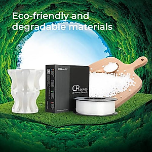 Creality Rainbow Silk PLA 3D Printer Filament 1.75mm, Gradient Multicolor, High Smoothness & Toughness, -0.02mm, 3D Printing Filament 1KG/2.2lb (Rainbow)