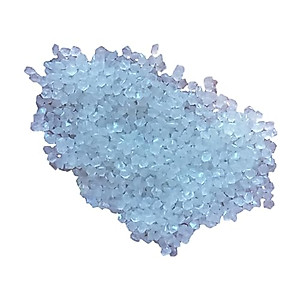 Gralara Glowing Stone 3mm-5mm Luminous Stone Gravel Accessory DIY Craft Materials Versatile for Walkway Driveway Decor Smooth Surface, White 25g