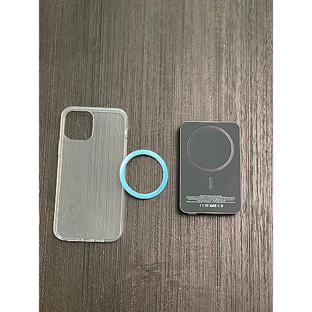 PowerStash Fast Charging Magnetic Power Bank Wireless Charging Type C Quick Charge Support and Lightning Cable Compatible port, LED Display Ultra Slim High Capacity Aluminum Body 5000mAh