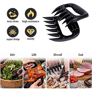 Meat Claws for Shredding, Meat Shredder Tool, Shredding Claws, Chicken Shredder Tool, Bear Claws, BBQ Claws for Shredding Meat, Best Meat Shredder Claws, Pulled Pork Claws, Stocking Stuffers for Men