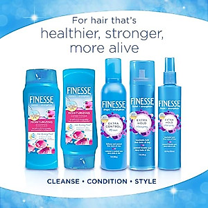 FINESSE Moisturizing 2 In 1 Shampoo, 24 Ounce (Pack of 6)