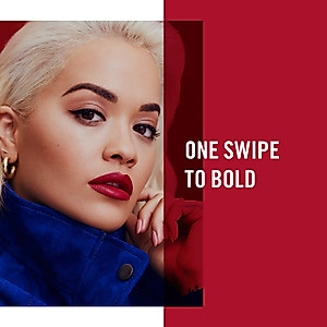 RIMMEL LONDON Lasting Finish Extreme Lipstick, 140 Fiyah, 0.08 Fluid Ounce