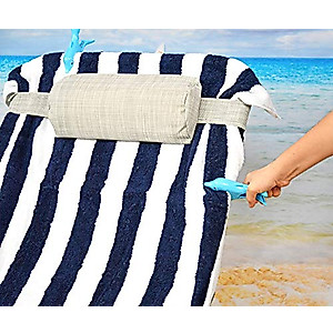 Home-X Dolphin Beach Towel Clips, Pool Accessories, Towel Holder Chair Clips - Set of Two - 5" L x 3" W