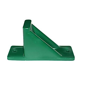 JSP Manufacturing Green Plastic Mini Roof Snow Ice Guard - Multi-Quantity Pack | Prevents Sliding Snow Stops Buildup (50)