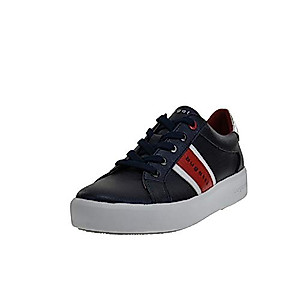 bugatti Women's Low-Top Sneakers, Blue Dark Blue Red 4130, 8.5