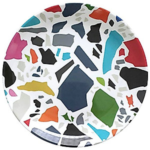 French Bull Assorted Plates-6 Piece Set-Melamine Dinnerware, Serving, Party, Platter, Dish, 6" - Assorted