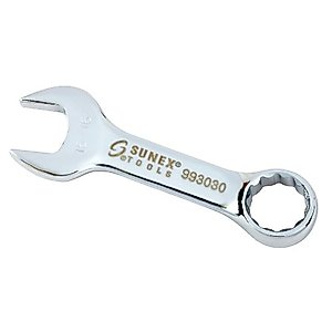 SUNEX TOOLS 993030 15/16-Inch Stubby Combination Wrench