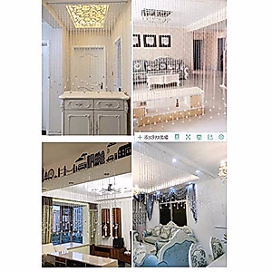 16 Pack 20" Hanging Crystals for Chandeliers Clear Teardrop Crystal Chandelier Pendants Parts Beads, Chandelier Crystals