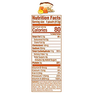 Happy Baby Organic Stage 3 Baby Food, Hearty Meals, Root Vegetables & Turkey with Quinoa, 4 Ounce (Pack of 8)