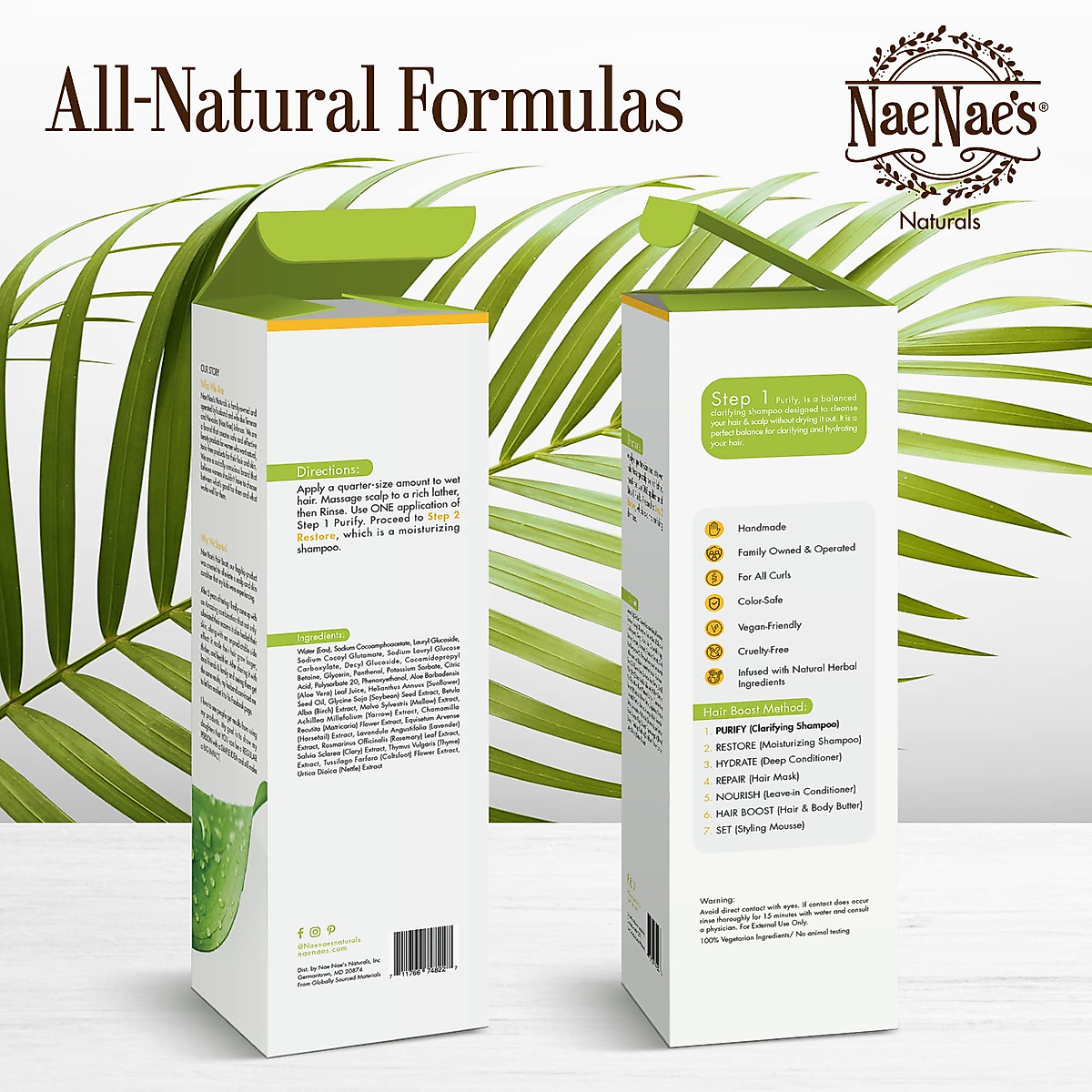 Nae Nae's Naturals Purify Clarifying Shampoo - 8oz